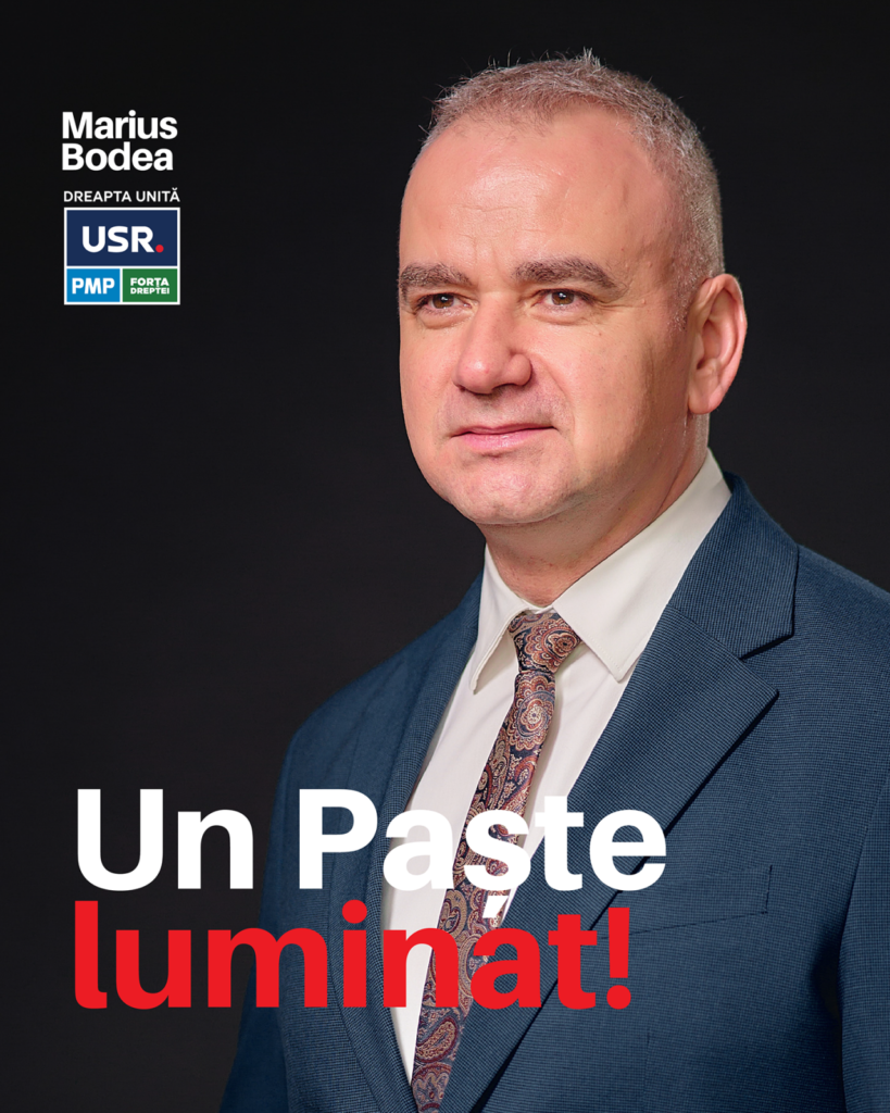 Senatorul USR Marius Bodea: ”Un Paște luminat! - Stiri Iasi, anchete ...